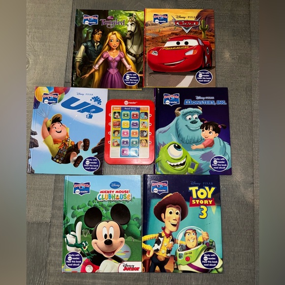 Disney | Toys | Disney Me Reader 6 Hardcover Books Plus Me Reader Story ...